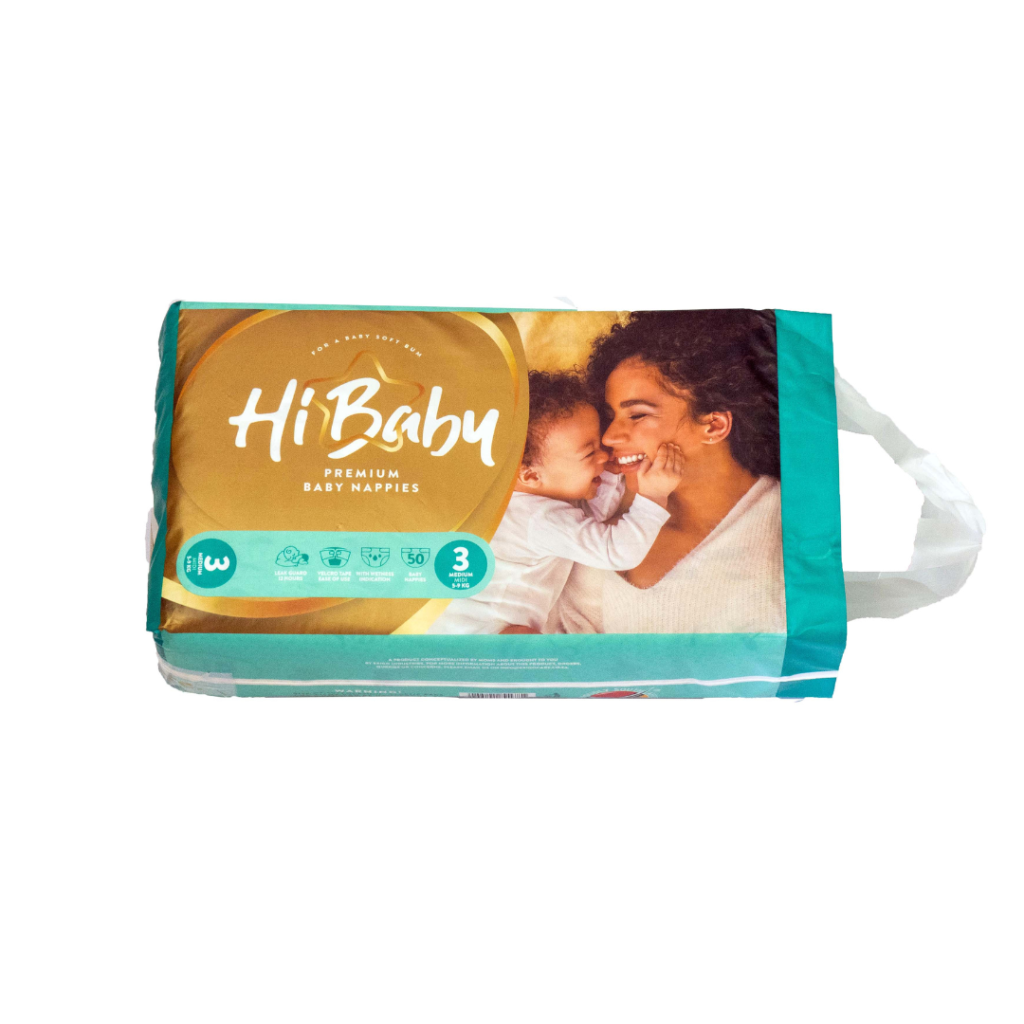 Hi Baby Premium Nappies (50's) Buy Baby Nappies Online | Exigocare