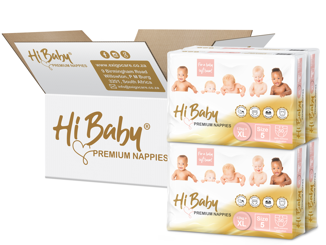 Hi Baby Premium Nappies & Pull ups - Nappy Prices South Africa