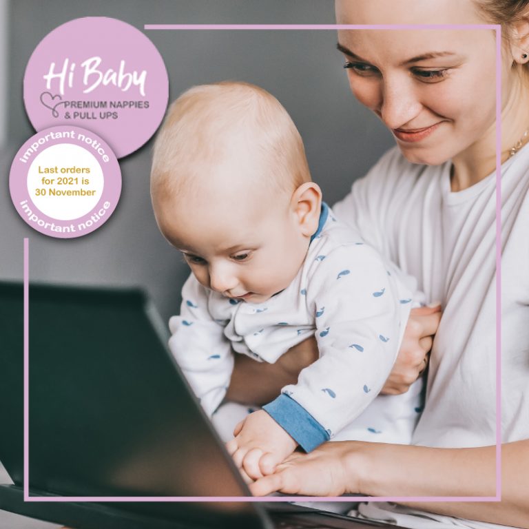 Hi Baby nappies are designed to fit perfectly - Exigocare