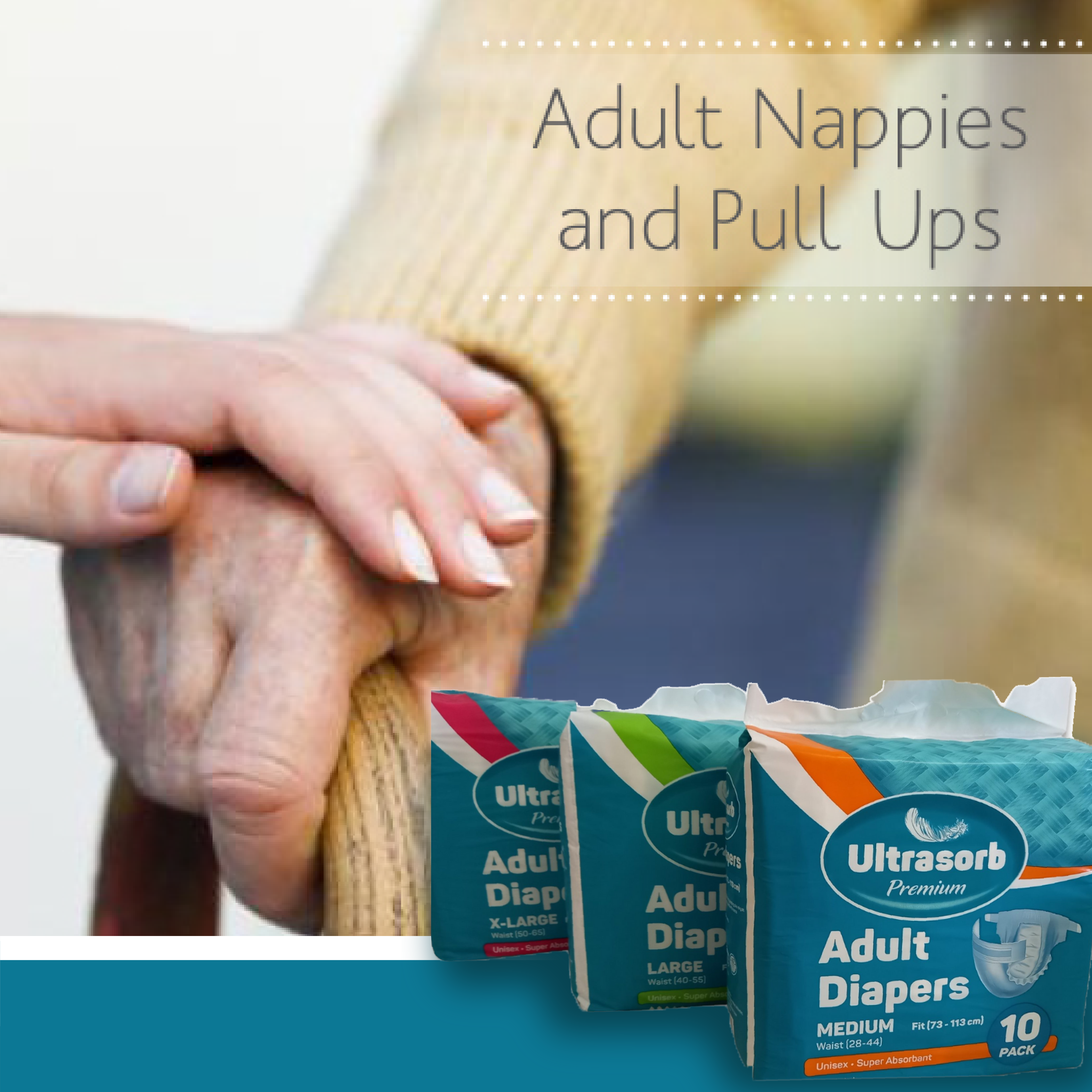Incontinence? Not with our adult nappies! - Exigocare