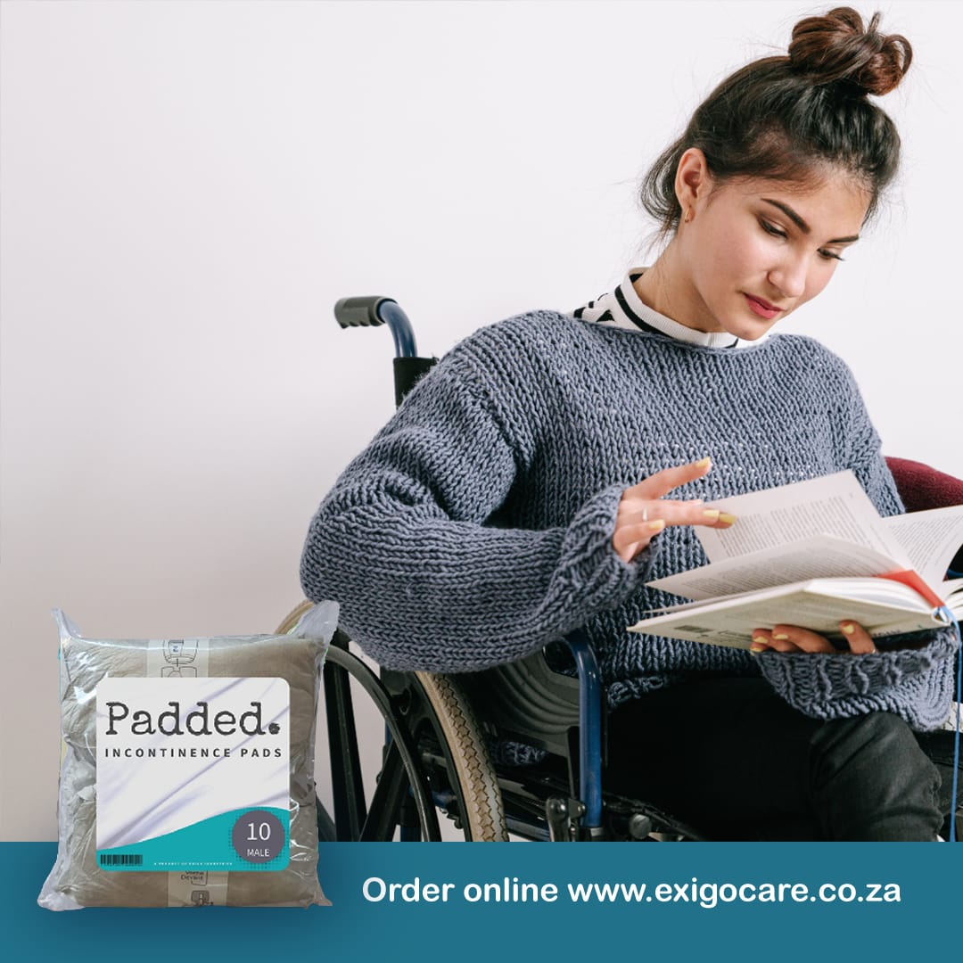 Works just like adult nappies - Exigocare
